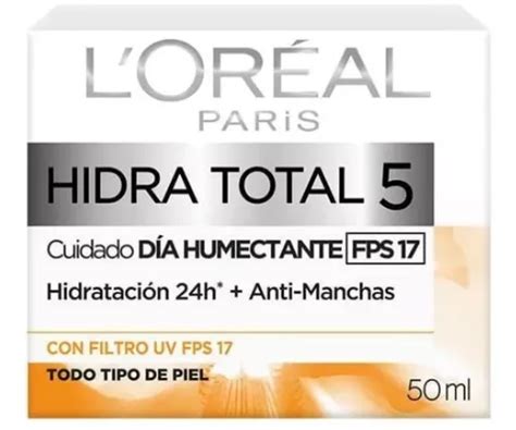 Crema L Or Al Paris Hidra Total Antimanchas Filtro Fps Meses Sin Inter S