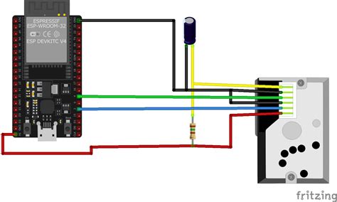 Esp32 Sharp Gp2y1010au0f Optical Dust Sensor Code Examples
