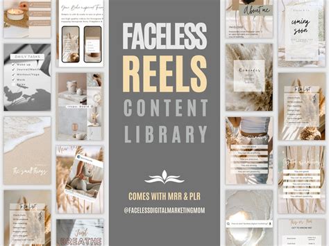Faceless Reels Content Content Library Digital Marketing Reels Faceless Reels Content