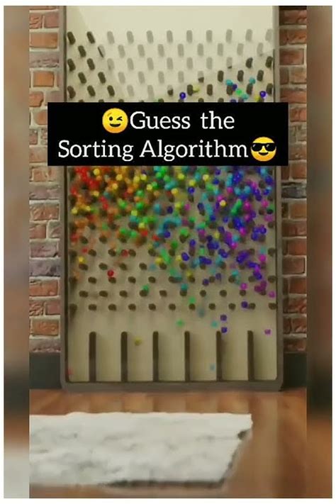 😉 Guess The Sorting Algorithm 😎 Coding Status Programmingmemes