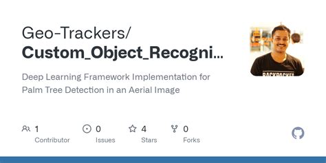 GitHub - Geo-Trackers/Custom_Object_Recognition_ML: Deep Learning Framework Implementation for ...