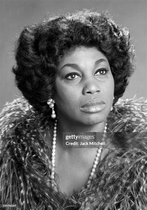 Operatic Soprano Leontyne Price Photographed In August 1978 News Photo