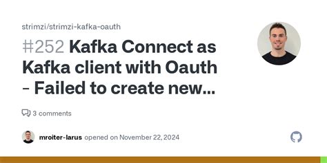 Kafka Connect As Kafka Client With Oauth Failed To Create New Kafkaadminclient · Issue 252