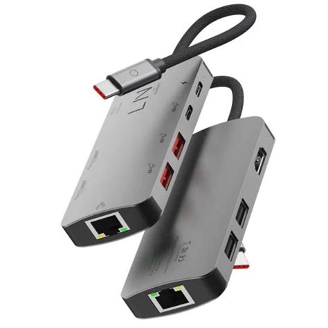 LQ48022 8in1 Pro Studio USB C 10Gbps Multiport Hub With PD IPoncomp Com