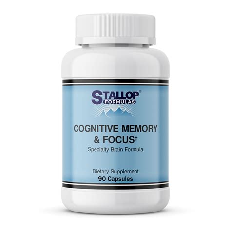 Cognitive Memory And Focus Specialty Brain Formula Tablets Stallop