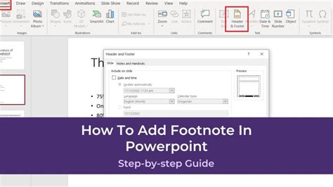 How To Add Footnote In Powerpoint PresentationSkills Me