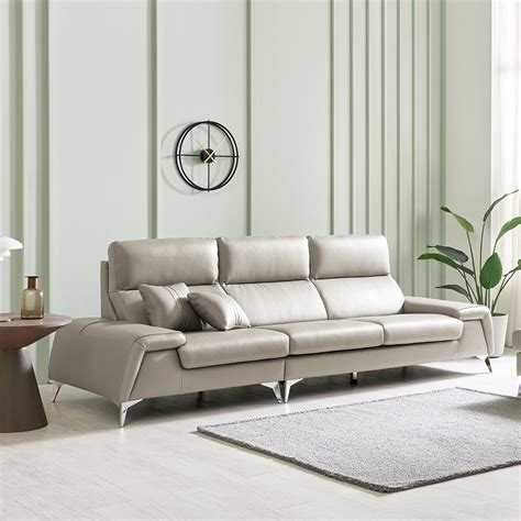 사트바 에드 통가죽 소파 코스트코 코리아