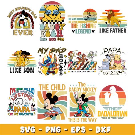 Mickey Mickey X Pooh X Simba Svg Bundle Disney World Svg Disney Svg