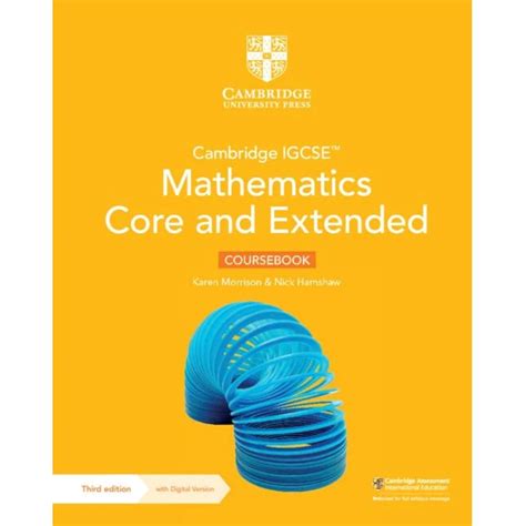 Cambridge Igcse Mathematics Core And Extended Coursebook 3rd Edition Fareed Book Centre