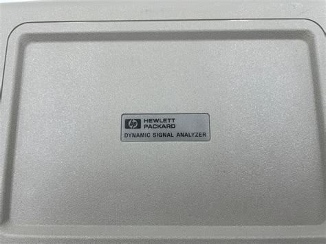 Hewlett Packard Agilent Signal Analyzer Cover Novus Ferro Pte Ltd