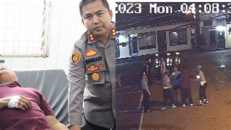 Detik-detik Diduga Kapolres Dairi Aniaya Anak Buah Terekam CCTV, Disaksikan Personel Lain ...