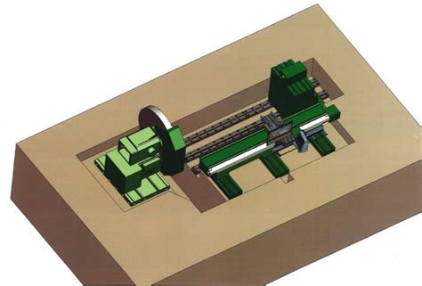 Facing Lathe Cnc With Travelling Carriage Tadu Lr Bl Cnc Fagor
