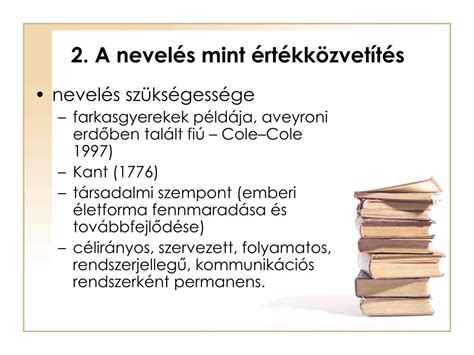 Ppt Tartalom A Nevel S Folyamata A Nevel S Mint Rt Kk Zvet T S Powerpoint Presentation Id