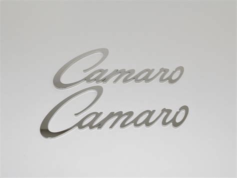 Script Camaro Emblems From Morris Classic