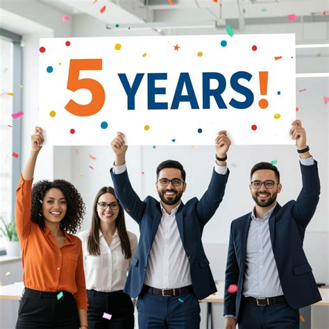 5 Year Work Anniversary Images Celebrate Milestones With Ai Art