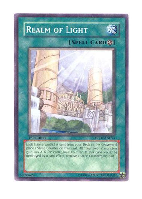 Yugioh Gx Light Of Destruction Single Card Common Realm Of Light Lodt