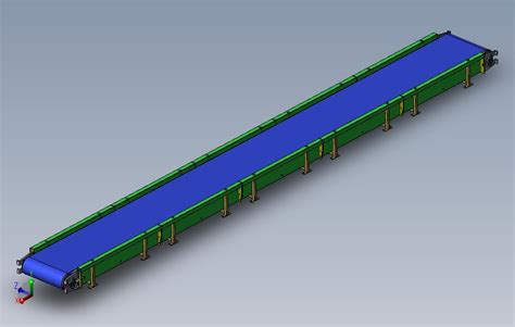 输送带 Solidworks 免费图纸 模型下载 懒石网