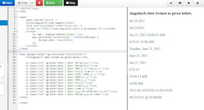Date Format Date Formats In Angularjs Interview Questions Angular JavaScript Java PHP