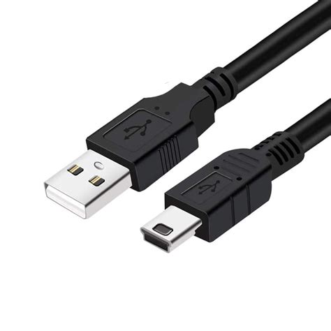 Ruitexun Ps3 Controller Charger Cable 1 8m 6ft Mini Usb Data Charging Cord For Sony