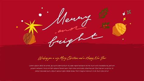 Ppt 발표자료 빠르게 만드는 방법은 Merry Christmas 크리스마스 핸드 드로잉 연말 시즌 감성 테마 발표 Ppt 템플릿으로 10분 완성 예스폼 Ppt