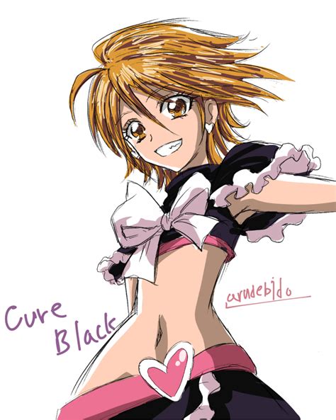 Misumi Nagisa And Cure Black Precure And 1 More Drawn By Arudebido