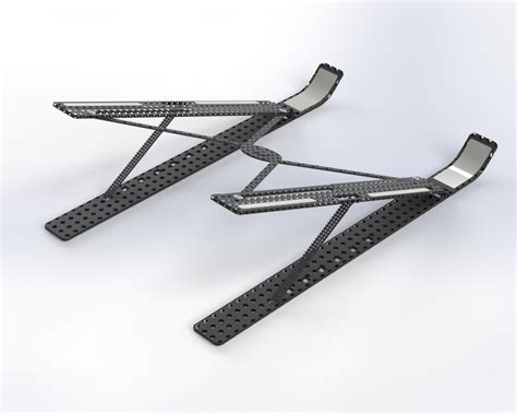 手提电脑支架 Solidworks 2020 模型图纸下载 懒石网