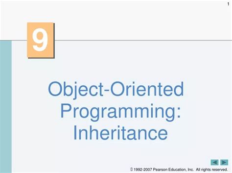 Ppt Object Oriented Programming Inheritance Powerpoint Presentation Id9202267