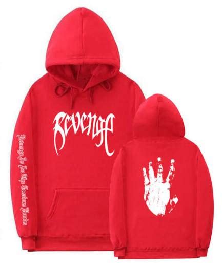 Xxxtentacion Real Revenge Black Hoodie Official Merch Store
