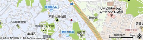 東京都板橋区赤塚8丁目の地図 住所一覧検索｜地図マピオン