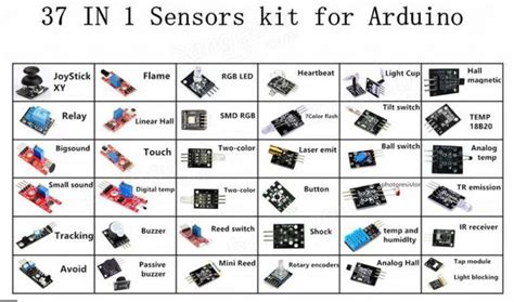 Набор 37 сенсоров для Arduino и Raspberry Pi 500 грн Прочая