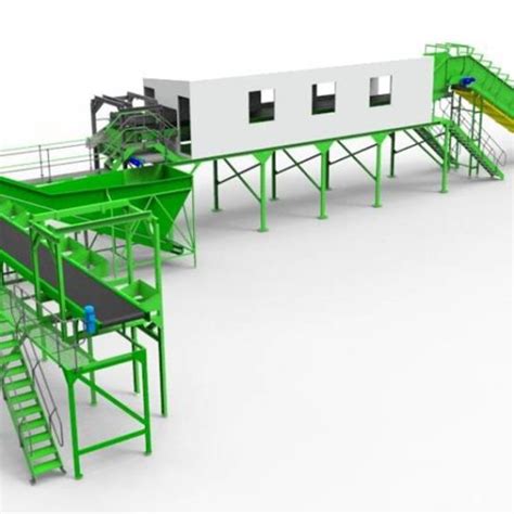 Mrf Systems Mrf Waste Handling Facility Tong Recycling