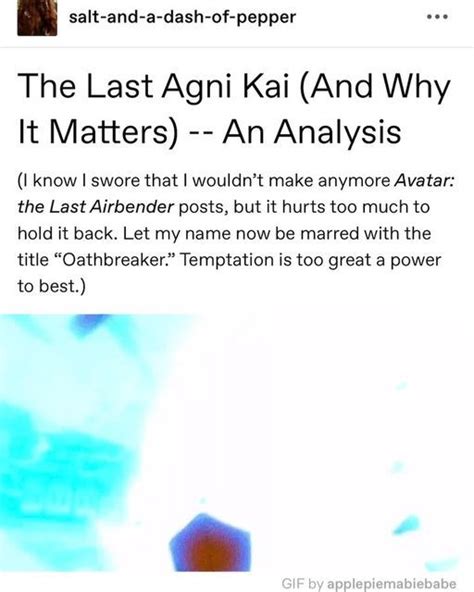 Kia On Instagram The Last Agni Kai Is And Always Will Be The Most