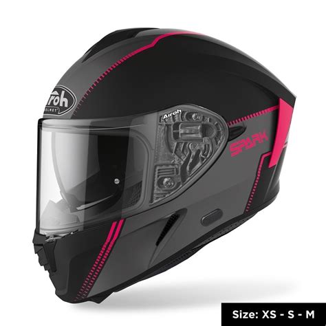 Airoh Helmet Spark Flow Matte Pink