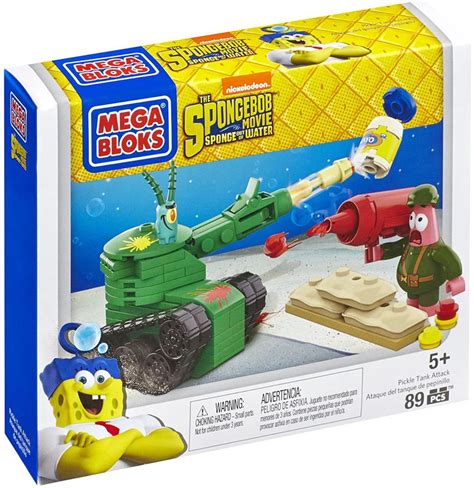 Mega Bloks Spongebob Squarepants Sponge Out Of Water Pickle Tank Attack