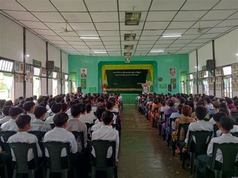 ကျိုက်လတ်၌ ၂၀၂၄ ၂၀၂၅ ပညာသင်နှစ် တက္ကသိုလ်ဝင်စာမေးပွဲ အောင်ချက်မြင့်မားရေးဆွေးနွေးပွဲများ ဆက်လက်က