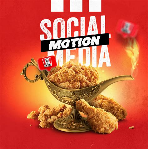 Kfc Motion Graphic Social Media Behance