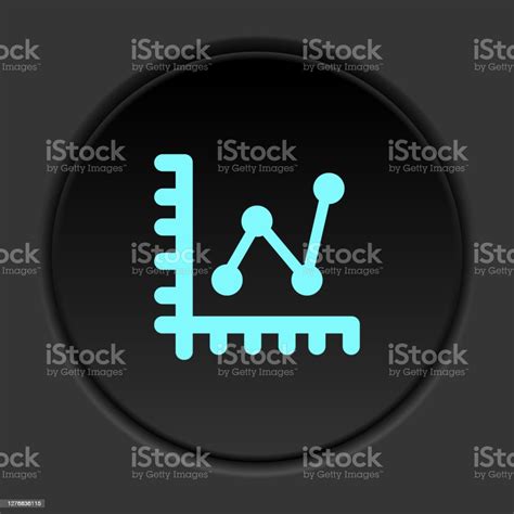Round Button Icon Database Server Line Chart Button Banner Round Badge