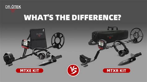Whats The Difference Between Dr Öteks Metal Detector Mt Xr Set And M Drotek Official