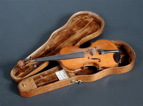 Lot 653 A Miniature Violin By Edwin Moss Dated 1937