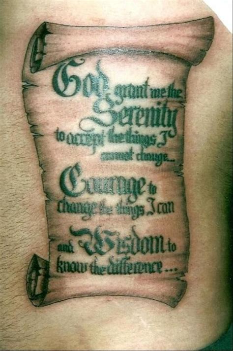 Cross With Scroll Tattoo Designs Cross With