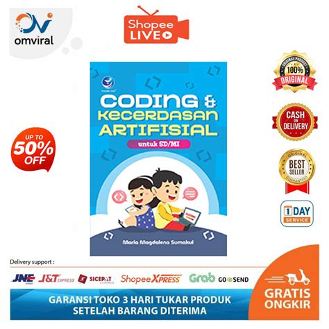 Jual Andi1026 Buku Coding Dan Kecerdasan Artifisial Untuk Sd Mi Kelas 5 Dan 6 Penerbit Andi
