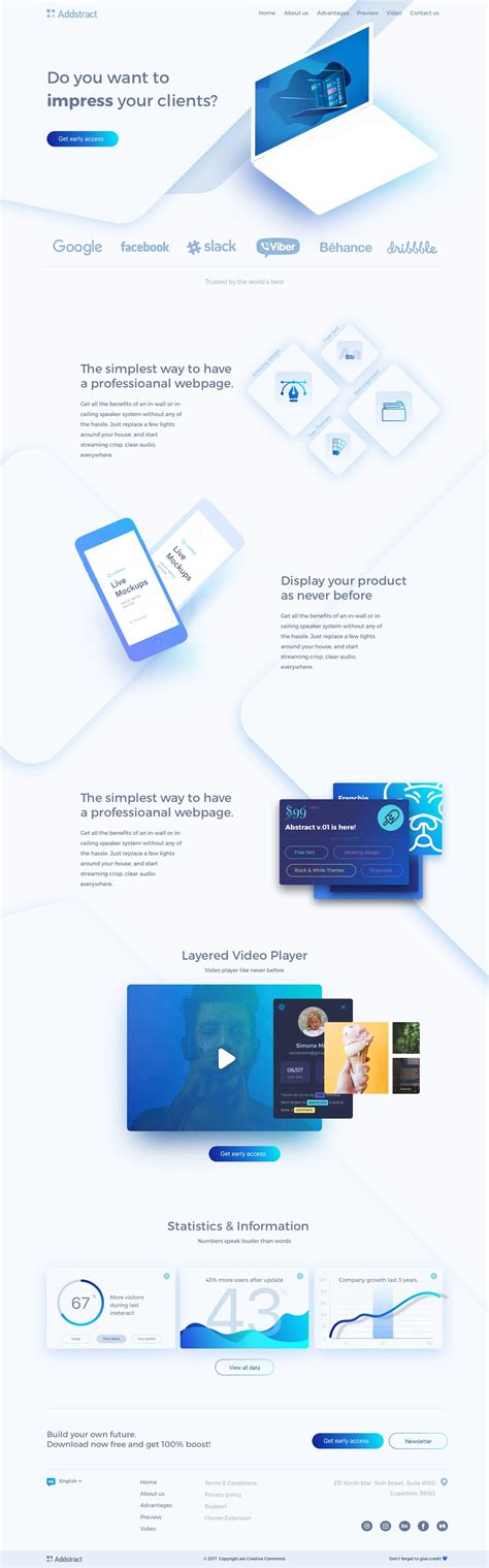 Addstract Free UI Kit Uistore Design
