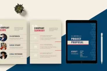 Project Proposal Word Document Template Design Shack