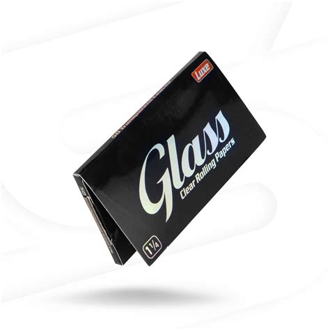 Glass Luxe Clear Rolling Papers Esd Official