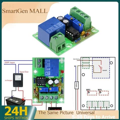 Smartgen Mall 12v Battery Charging Control Board Xh M601 Intelligent
