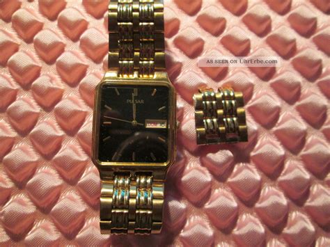 Pulsar Herren Armband Quartz Uhr