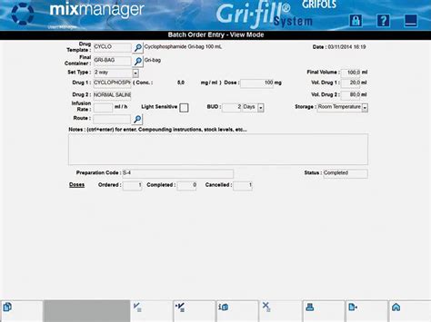 Gri Fill® 4 0 Semi Automatic Drug Preparation Device
