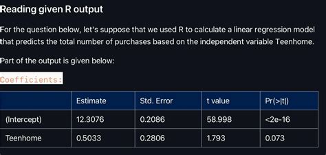solved reading given r output nfor the question below