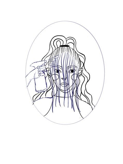 How To Cut Your Own Bangs On Behance How To Cut Your Own Bangs On Behance