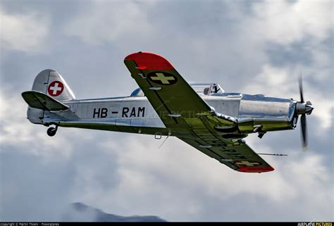 HB RAM Private Pilatus P 2 At Off Airport Swiss Alps Photo ID